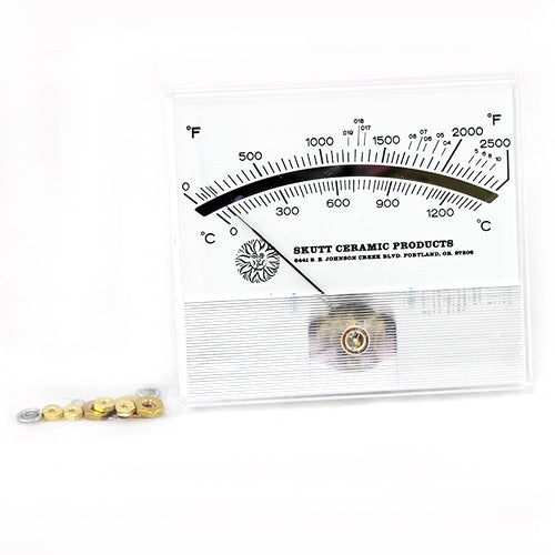 Skutt Analog Pyrometer – Meter Only — KilnParts.com